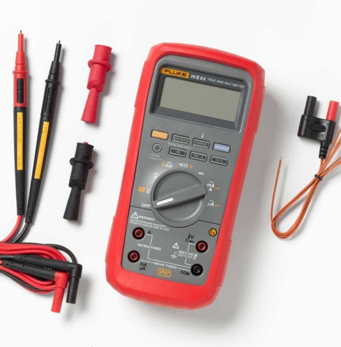 Fluke 28II Ex Intrinsically Safe True RMS Digital Multimeter with Min ...
