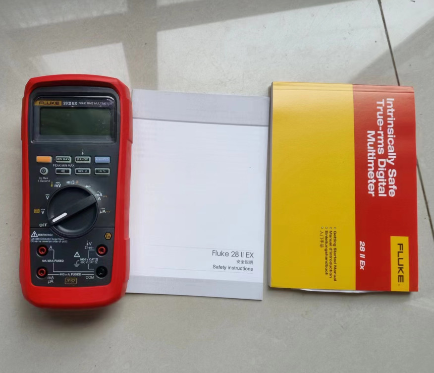 Fluke 28II Ex Intrinsically Safe True RMS Digital Multimeter with Min ...