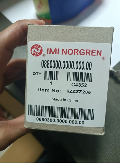 0880300 ノルグレンの圧力スイッチ G 1/4 0.5barから8bar IP65 8bar 0880300.0000.000.00