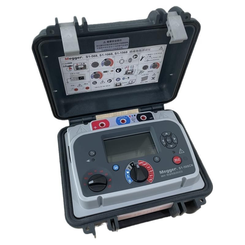 MEGGER S1-568/S1-1068/S1-1568 デジタルメガオムメーター 絶縁抵抗測定 測定範囲 5-15M